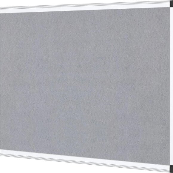 Other | Notice Board Felt Gray 48 X 36 Inches Silver Aluminium Frame ...